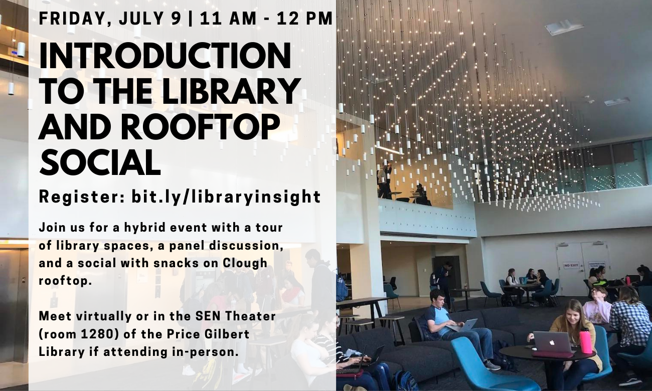Introduction to the Library & Rooftop Social | Undergraduate Research ...